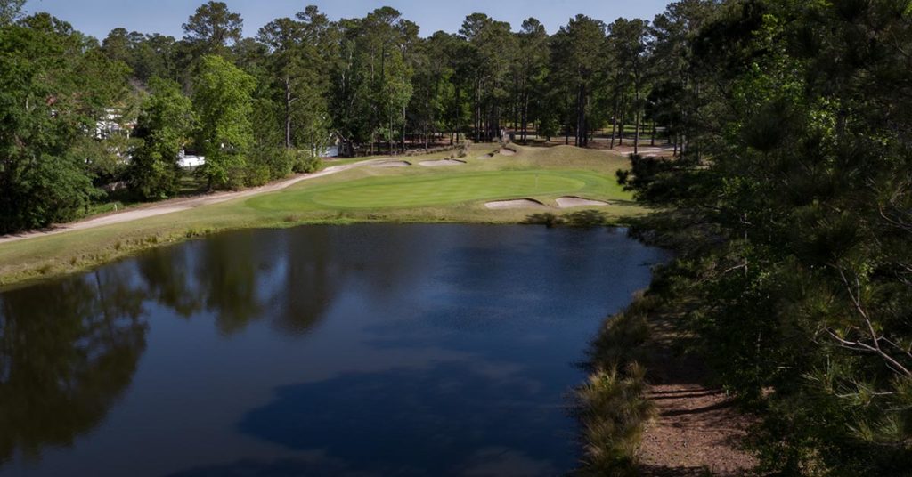 Founders Club - A blend of subtle mounding and natural sandy areas